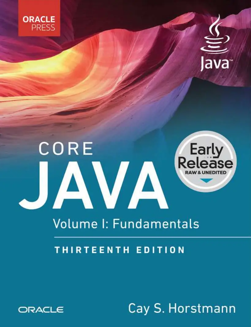 🔥 Скачать бесплатно Core Java, Volume I: Fundamentals. 13 Ed Horstmann ...