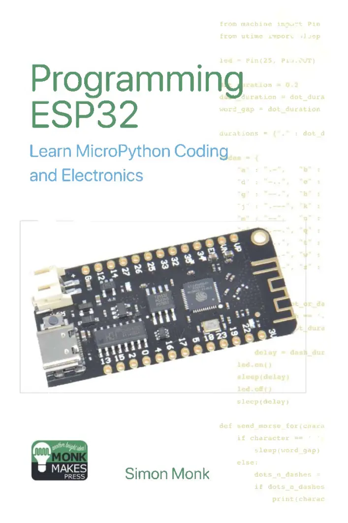 🔥 Скачать бесплатно Programming ESP32: Learn MicroPython Coding and ...